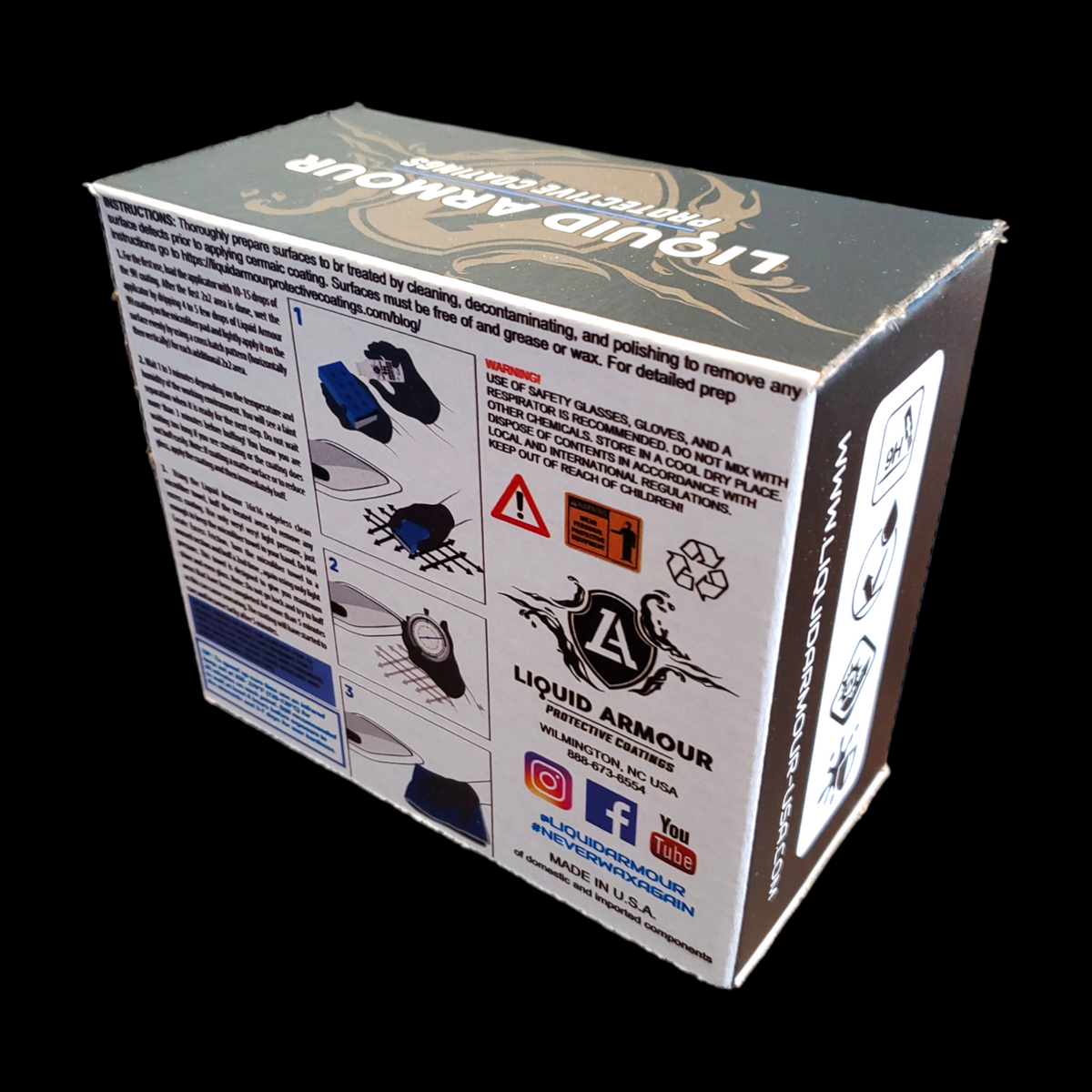LA9H Ceramic Nano Coating Pro Kit - 60ml | Liquid Armour
